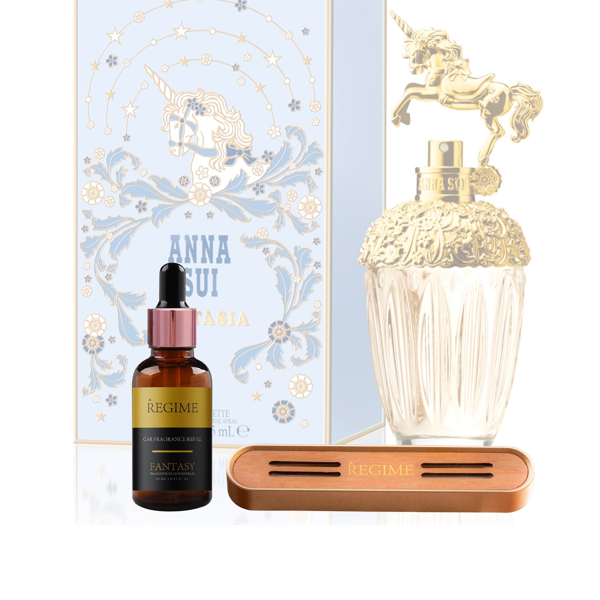 Luxury Car Fragrance Vent Clip - Rose Gold | Regime Fragrances | Regime ...